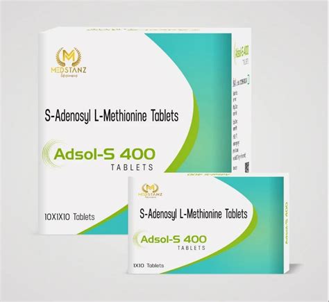 S Adenosyl L Methionine 400 Mg Tablets At Rs 5500box S Adenosyl L