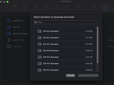 how can i add ios 17 1 simulator to xcode stack overflow