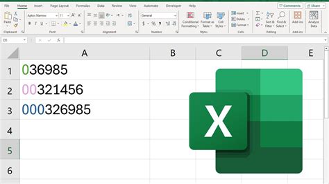 How To Add Zero Before Number In Excel Youtube