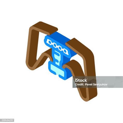여행 가스 버너 스토브 아이소 메트릭 아이콘 벡터 일러스트 레이 션 3차원 형태에 대한 스톡 벡터 아트 및 기타 이미지 3