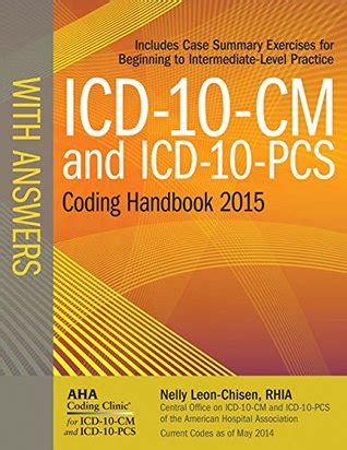 ICD CM And ICD PCs Coding Handbook With Answers By Nelly Leon Chisen