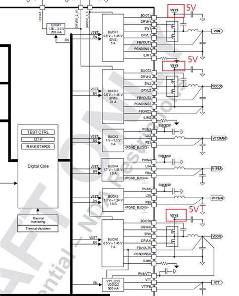 TPS65094 TPS65094x Change Vsys To 5V In Buck1 2 6 Source Input Power Management Forum Power