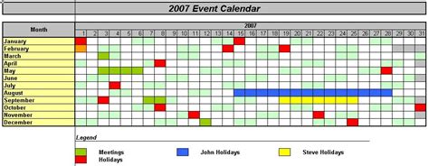 Officehelp Macro 00037 Traditional Calendars For Excel