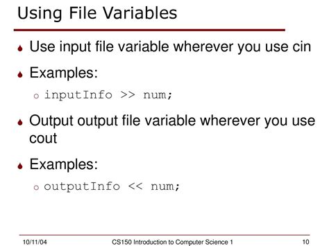 Reading From And Writing To Files Ppt Download