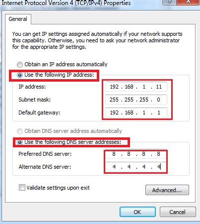 Step By Step Configure Static IP Address In Microsoft Windows