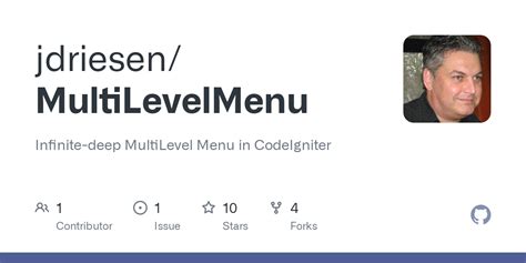 Github Jdriesen Multilevelmenu Infinite Deep Multilevel Menu In