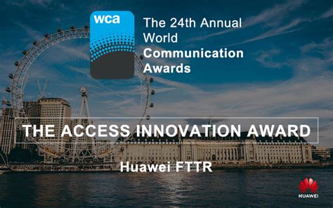 Huawei S Fiber To The Room Fttr Solution Wins Annual Access