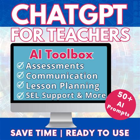 Ai For Educators Chatgpt Your Teachers Artificial Intelligence Tpt