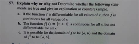 Solved Explain Why Or Why Not Determine Whether The Chegg