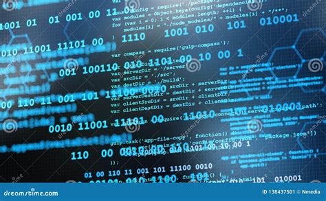 Internet Code Programming And Scripting Concept Stock Illustration