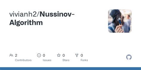 Github Vivianh2nussinov Algorithm