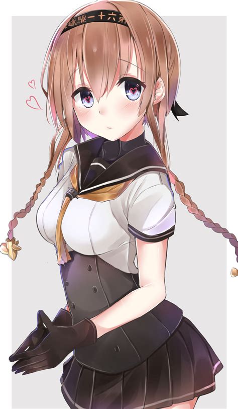 Teruzuki Kantai Collection Drawn By Neku Neku Draw Danbooru