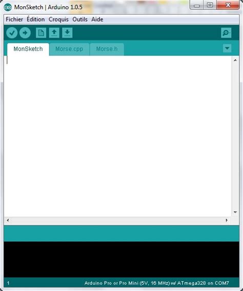 L exemple de la bibliothèque Morse Français Arduino Forum