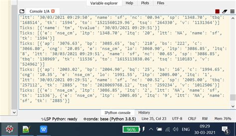 facing problem when streaming the live data smartapi forum