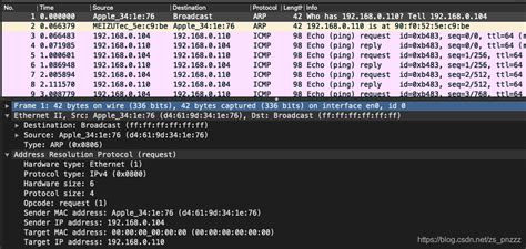 实验3 利用wireshark分析arp协议 arp抓包实验报告 csdn博客