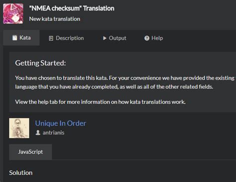 New Translation Window Is Showing The Last Translation Youve Visited