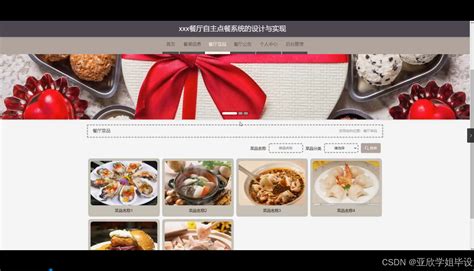 Flask框架xxx餐厅自主点餐系统的设计与实现毕设源码论文 Csdn博客