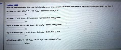 Solved Problem 6008 Using The Appropriate Table Determine The