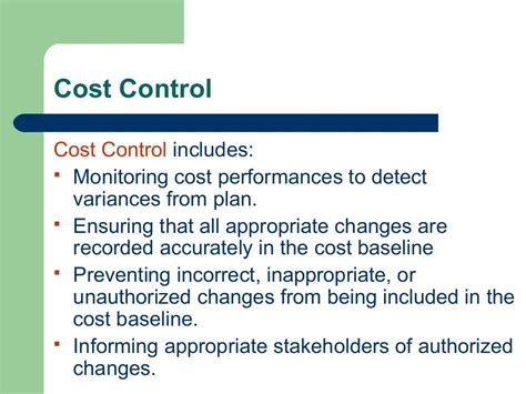 construction scheduling and cost control