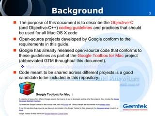 Google Objective C Style Guide PPT