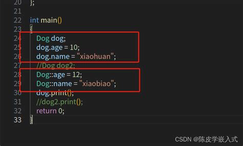 p13 c 类 结构体内部的静态static 结构体 static csdn博客