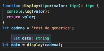 Generics En TypeScript