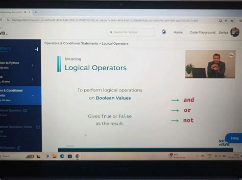 suriya suriya on linkedin day16 logicaloperators 30daysofcode ccbp