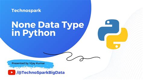 Python Tutorial 10 None Data Type In Python Youtube