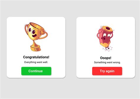 Flash Message Ui Design Behance