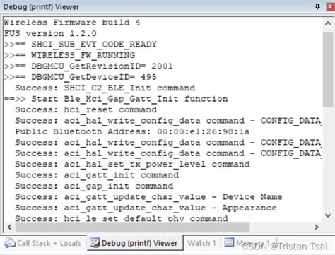 Stm32wb55的sdk使用swo打印功能的方法stm32 Swo Csdn博客