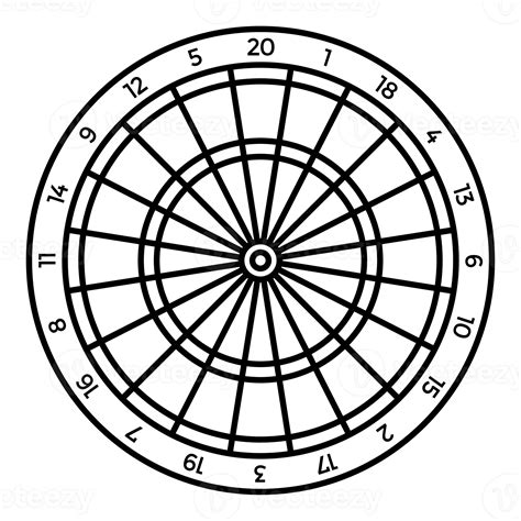 Darts Board Icon 13441085 Png