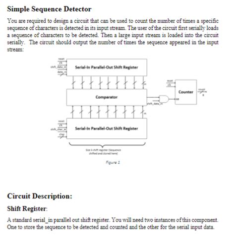 solved simple sequence detector you are required to design a