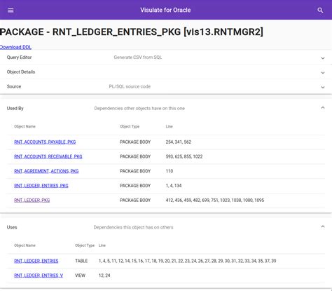 Plsql Analysis Visulate For Oracle Plsql Analysis Visulate For Oracle