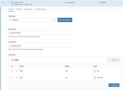 How To Use The Acf Repeater Field In Wordpress Savvy