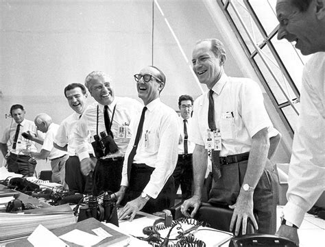 Apollo Successful Launch Celebration Iconic Historical Photos