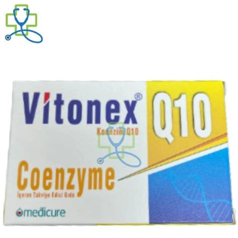 Vitonex With Coenzym Q10 Hỗ Trợ Tăng Cường Sức Khỏe Tim Mạch