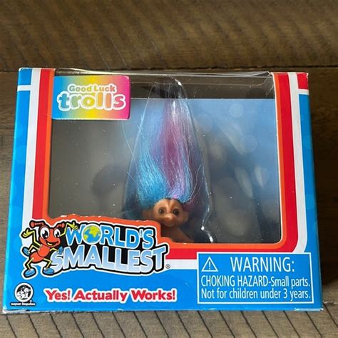 Worlds Smallest Toys Worlds Smallest Good Luck Troll Poshmark