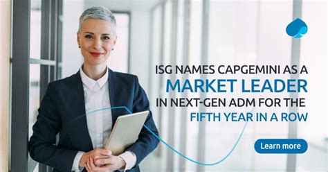 Ludovic Theretz On Linkedin Capgemini Recognized As A Market Leader In