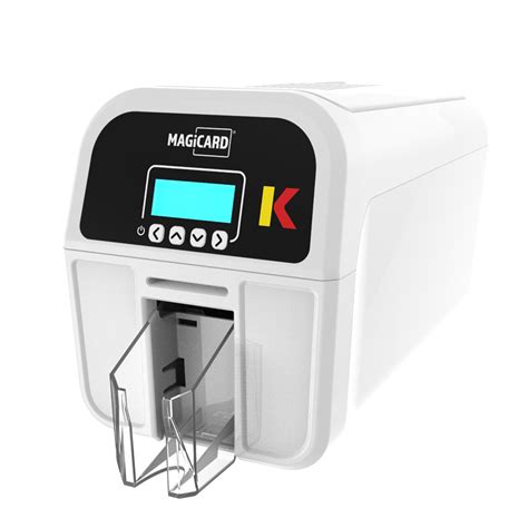 Magicard K Single Side Dual Side Pvc Id Card Printer With Chip For Nfc Card