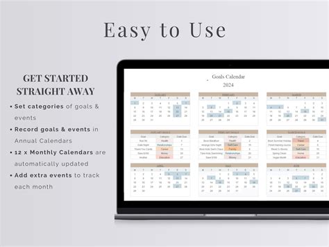 Customizable Excel Spreadsheet Template Editable Excel Calendar