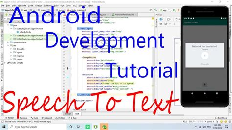 Android Development Tutorial Speech To Text Implementation Youtube