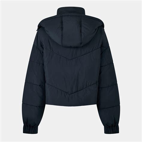 Jack Wills Womens Ritcher Padded Waterproof Hooded Cropped Long