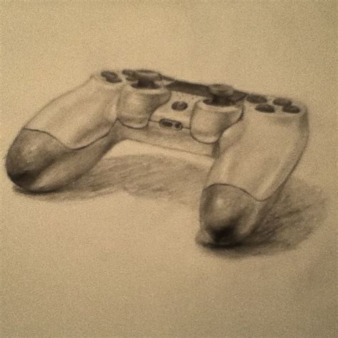PS4 Controller Sketch By Carmachiel Ps4 Controller Draw Object Drawing