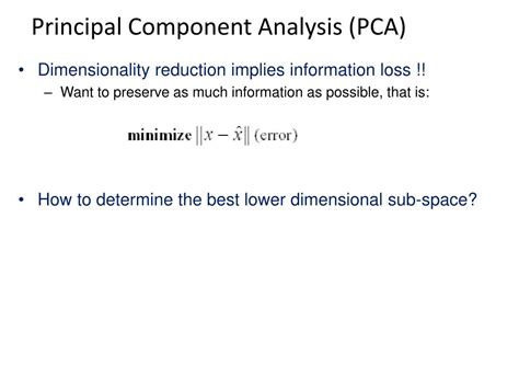 Ppt Pca Explained Within The Context Of Face Recognition Powerpoint Presentation Id 4132073