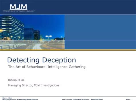 ppt detecting deception powerpoint presentation free download id