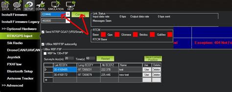 RTK GPS Correction Fixed Baseline Copter Documentation