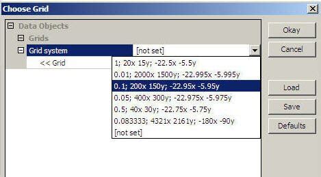 Resampling Grid Data To The Project Map Extent With A Dummy Grid