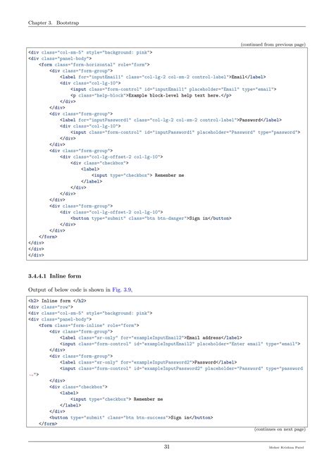 Html Css Bootstrap Javascript And Jquery Pdf