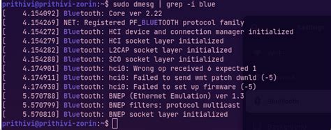 Bluetooth Not Working But Wifi Does After Update Hardware Support Zorin Forum
