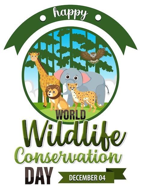 Wildlife Conservation Banner Free Vectors And Psds To Download